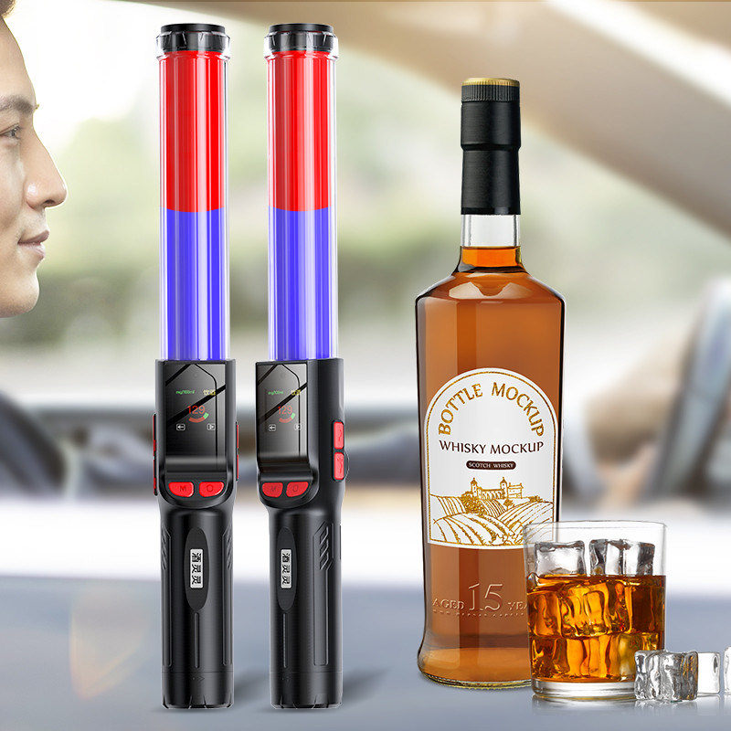 Baton Type Fast Detection Handheld Alcohol Breath Tester For Car