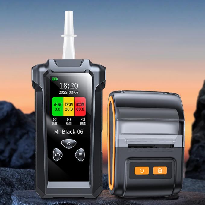 Portable BAC Alcohol Tester Blood Alcohol Content Breathalyzer